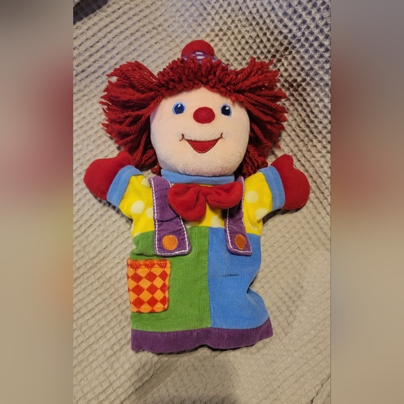 Gymboree | Toys | Gymboree Gymbo Clown 4 Inch Stuffed Hand Puppet Doll ...